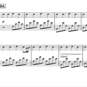 Experience (grade 6) Digital Piano Sheet and MP3 Sample - Etsy