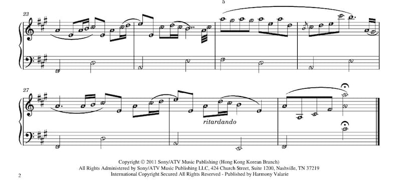 River Flows in You (grade 2) Digital Piano Sheet | Special Arrangement ...