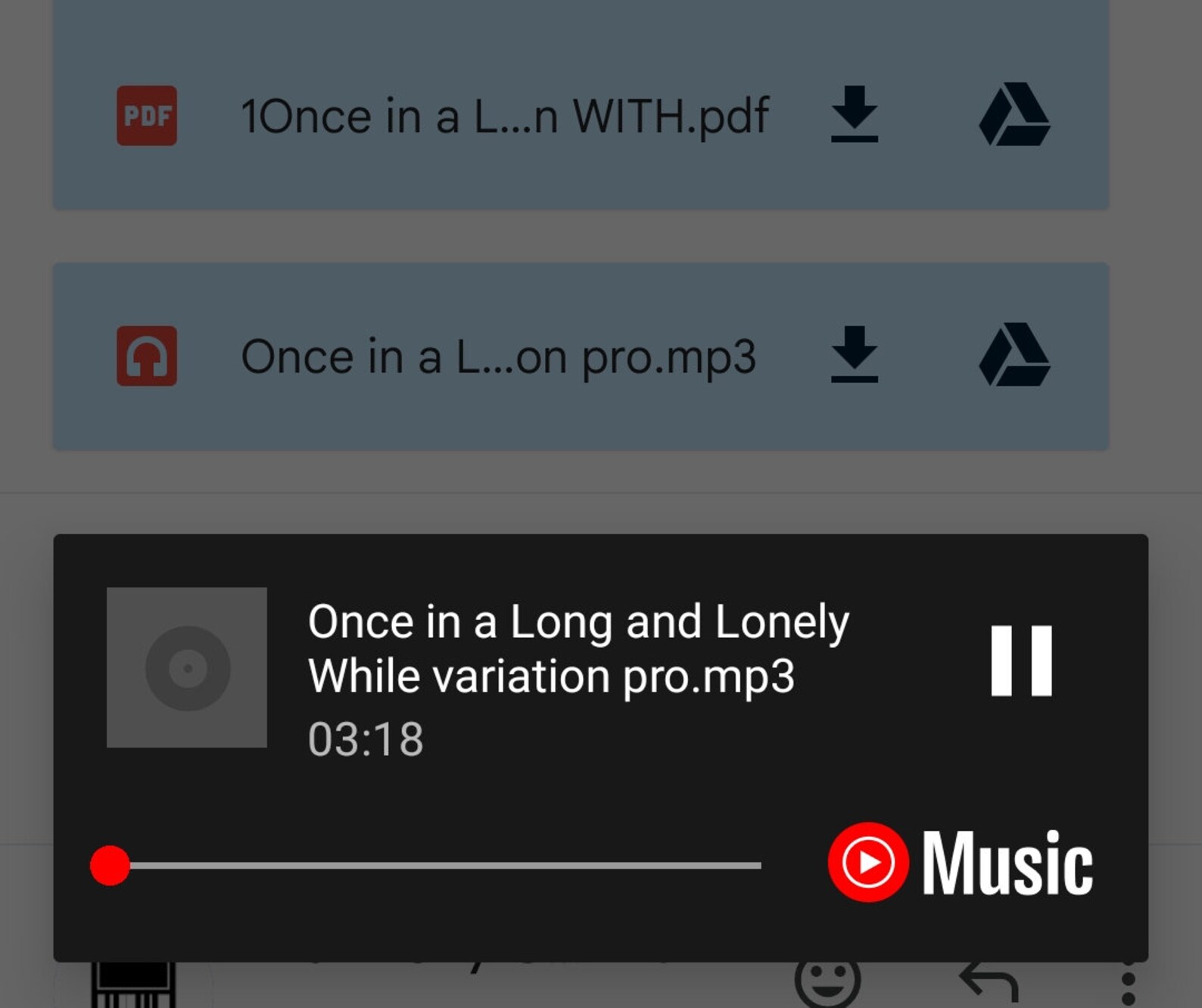 Once in a Long and Lonely While - Piano Sheet Music Score With Note ...