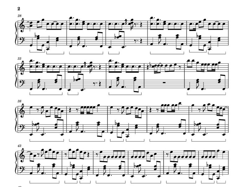 Limited Magnetic Piano Sheet Music Score KPOP Grade 5 - Etsy