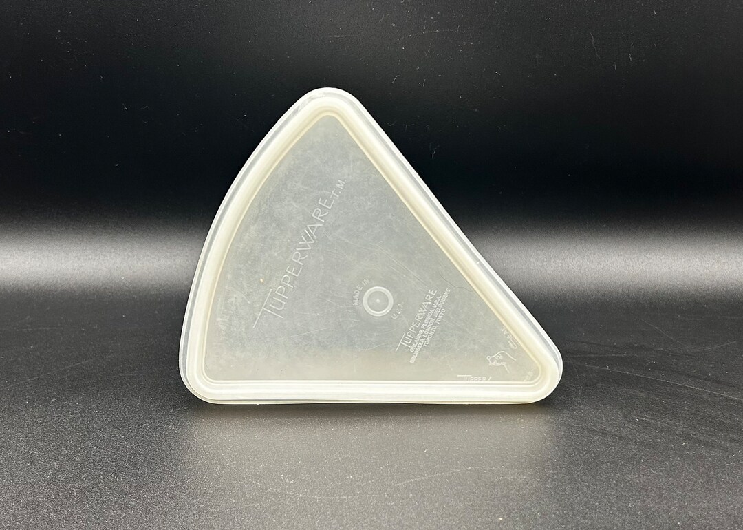 Vintage Tupperware Triangle Pie Keeper - Etsy Australia