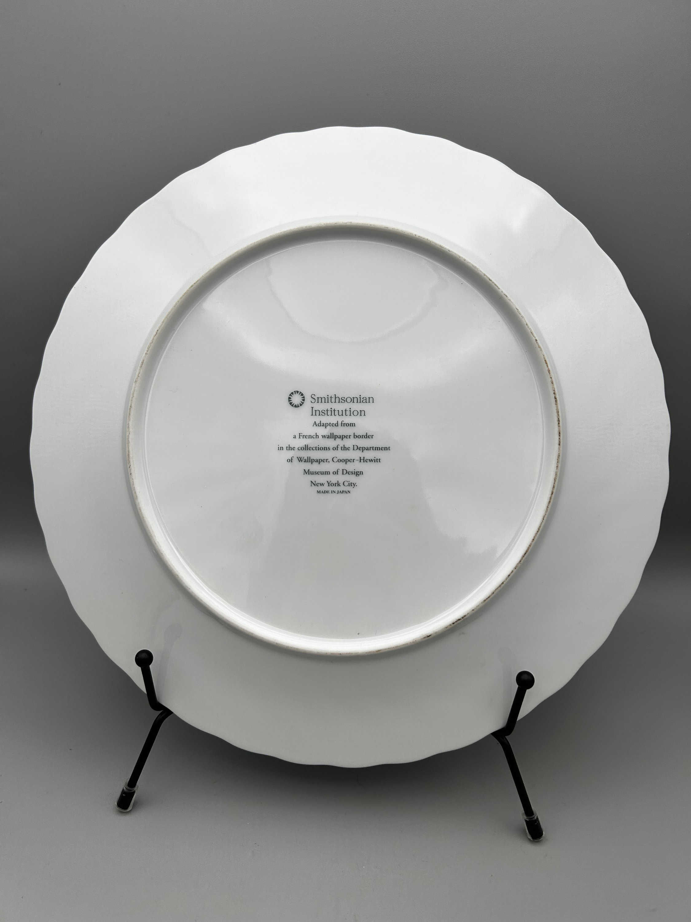 Smithsonian Cooper-hewitt Museum French Wallpaper Design Plate - Etsy