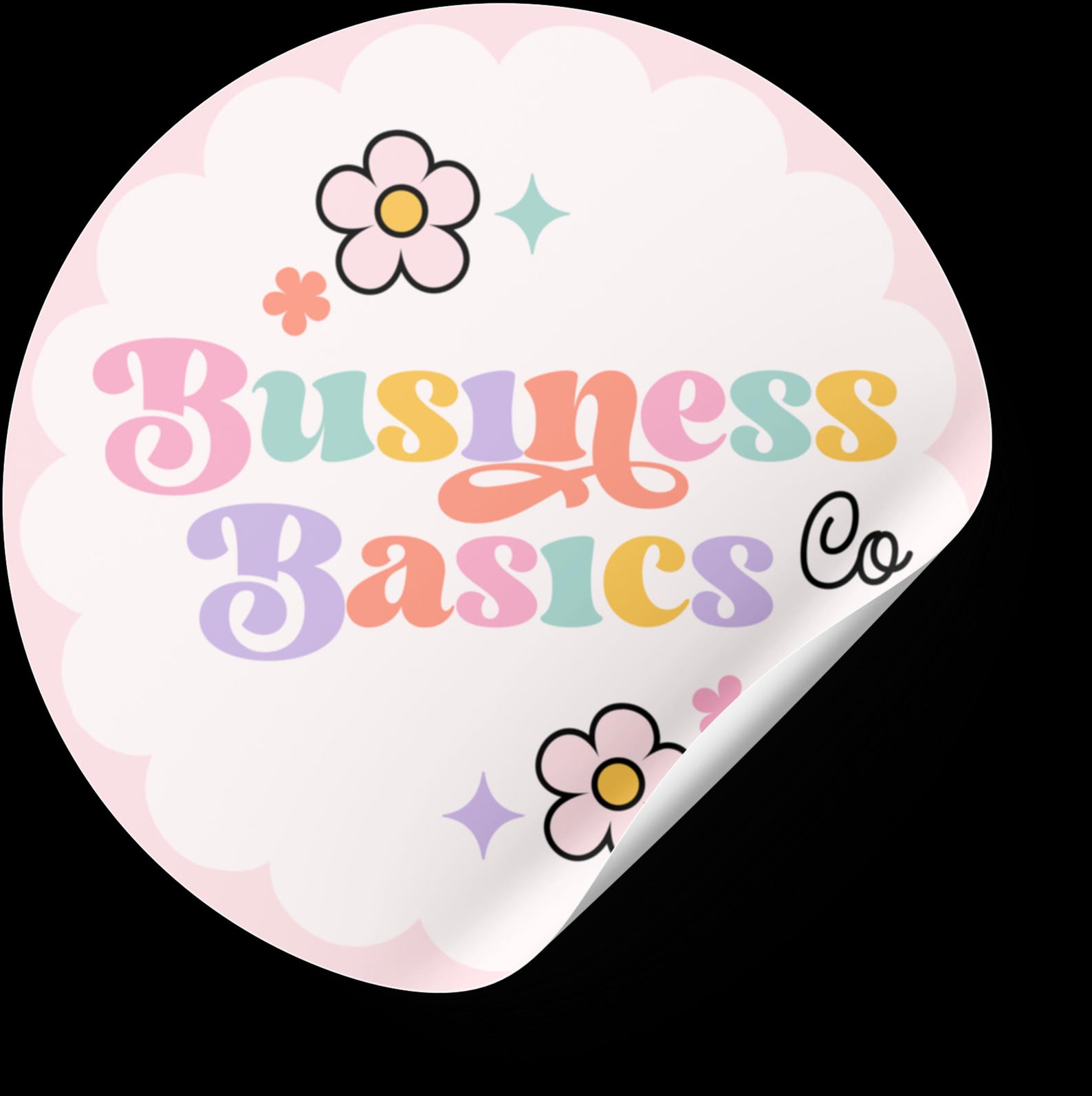 Custom Brand Logo 50mm | Personalised Logo Stickers | Self Adhesive ...