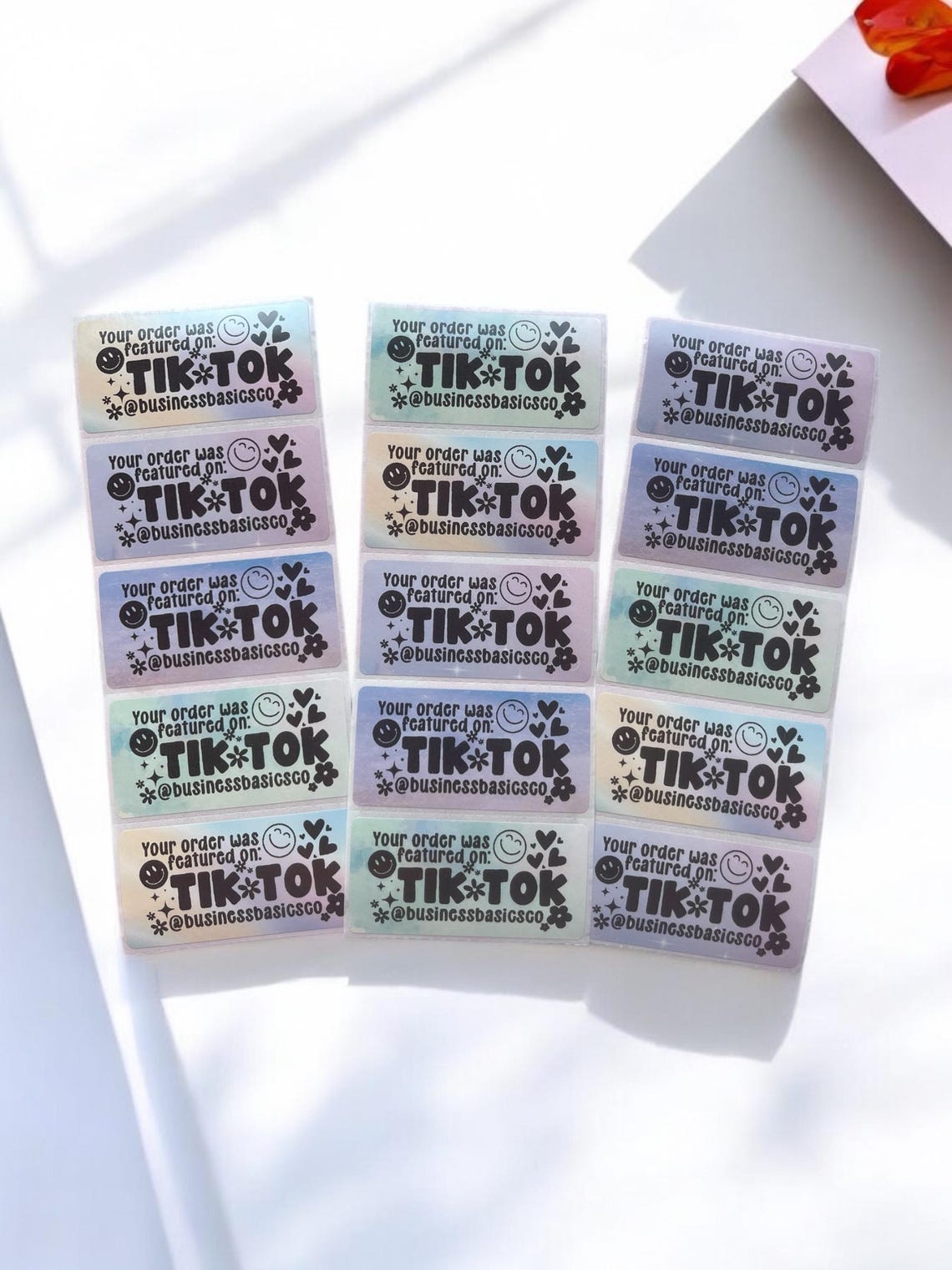 Personalised Tik Tok STICKERS | Packaging Stickers| Packaging Labels ...