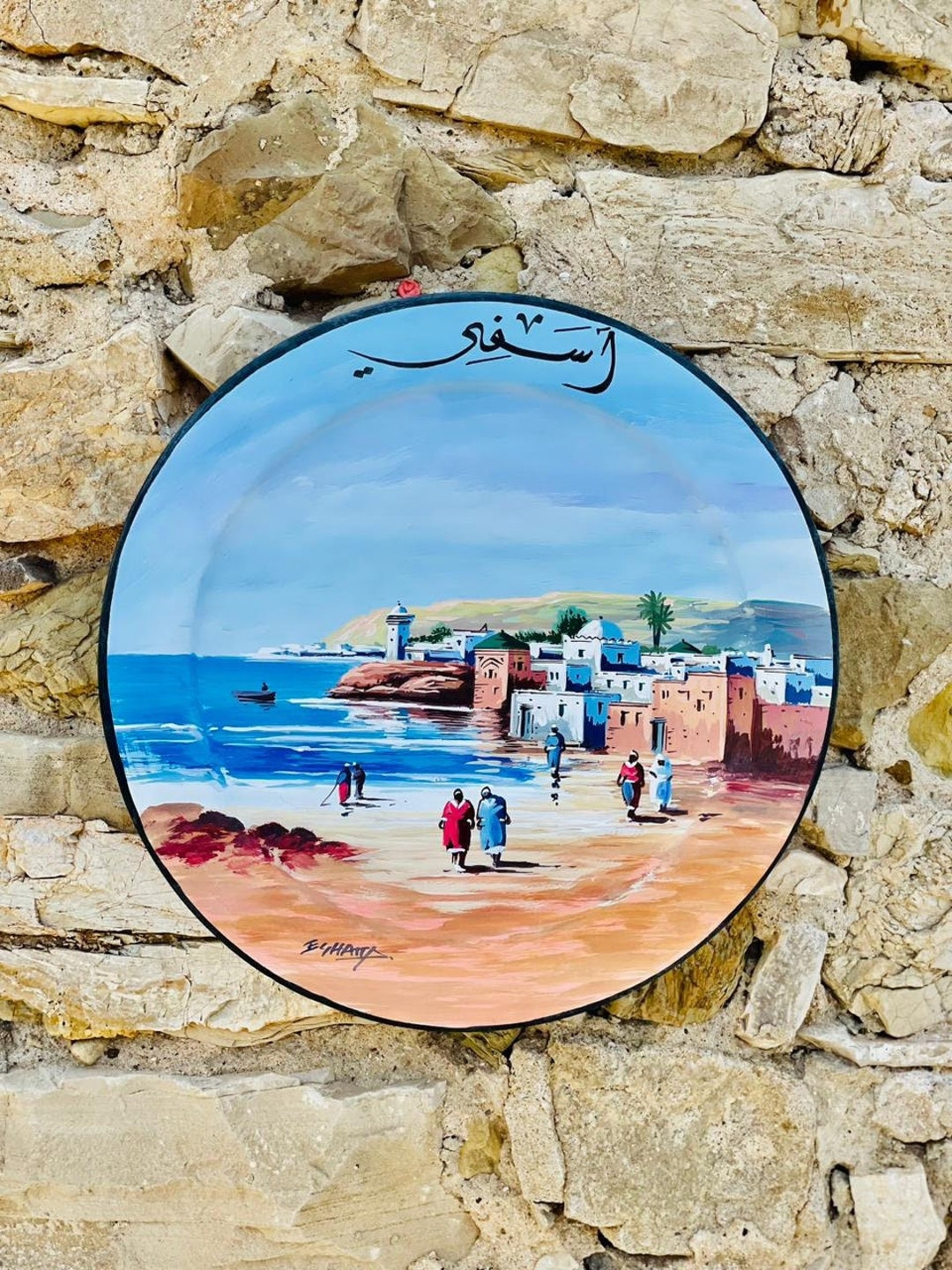 Ceramic Pottery Wall Decor Inspired by Morocco's Captivating Asfi ...