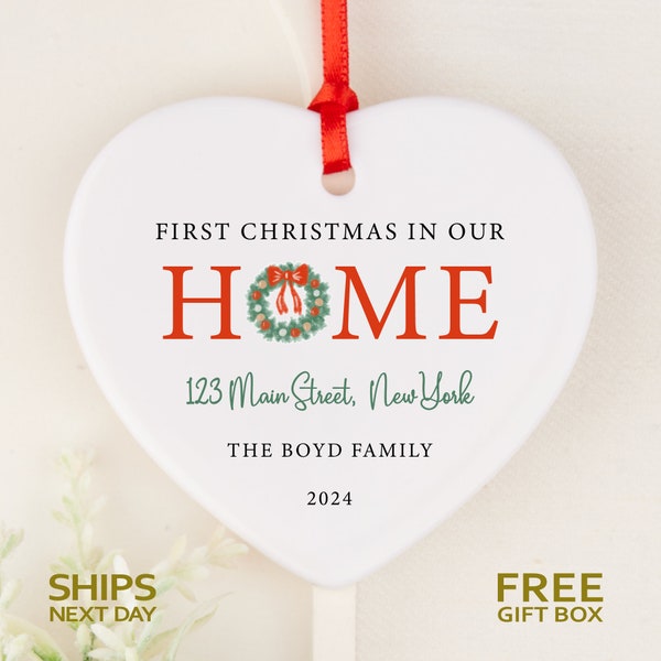 First Home Ornament - Etsy