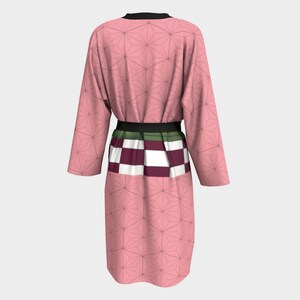 Nezuko Inspired Kimono Robe Become Anime Series - Etsy