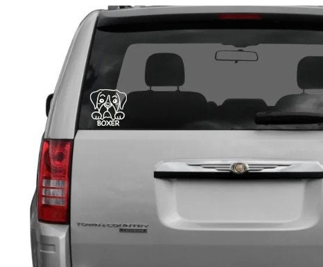 Custom Dog Breed Decal - High Quality Vinyl Sticker W/ Instructions - Etsy