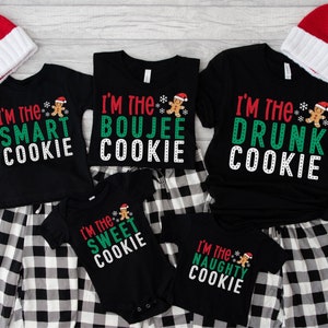 Matching Family Christmas Shirts, Funny Gingerbread Christmas Group ...