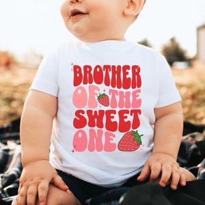 Berry First Birthday Shirts, Sweet One Strawberry Shirts, Personalized ...