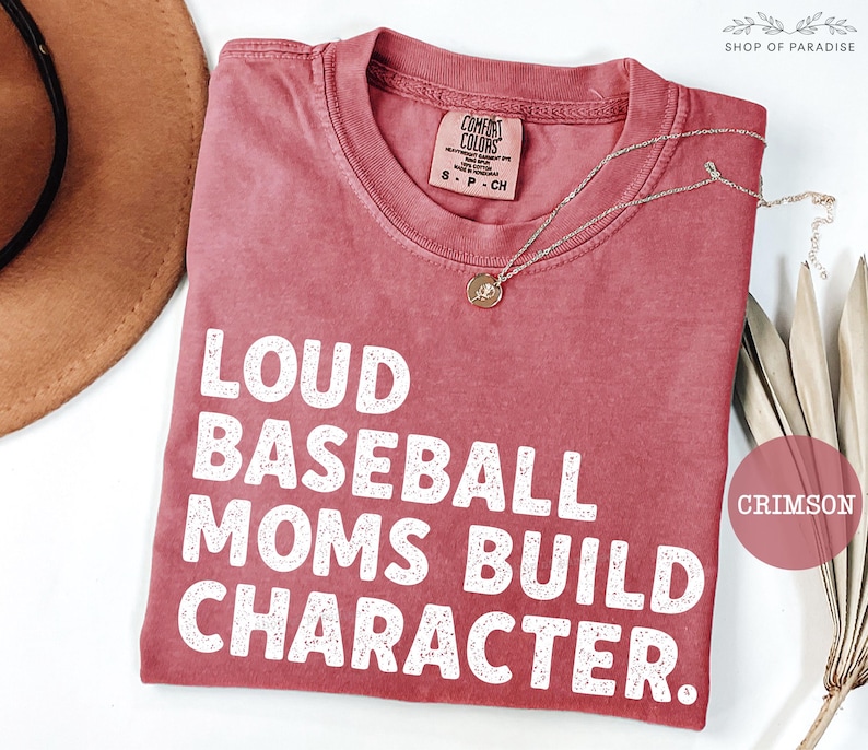 Baseball Mom Shirt, Comfort Colors, Baseball Mama Sweatshirt, Mother's ...
