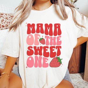 Berry First Birthday Shirts, Sweet One Strawberry Shirts, Personalized ...
