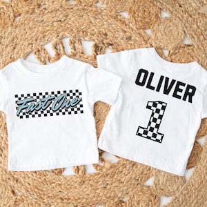 Fast One Family Matching Birthday Shirts, Race Car Birthday Party ...