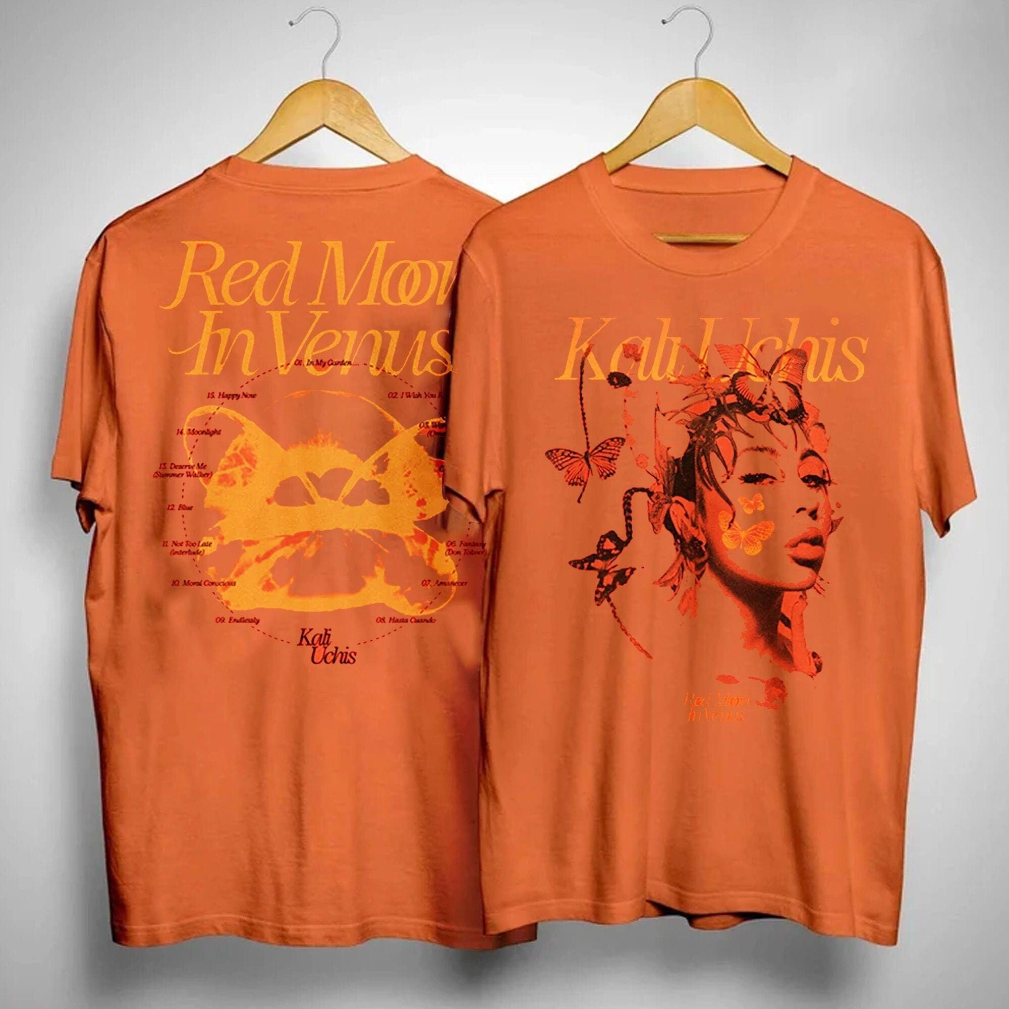 Red Moon In Venus Album Shirt, Kali Uchis Red Moon In Venus Merch sold by W.illus Illustration ...