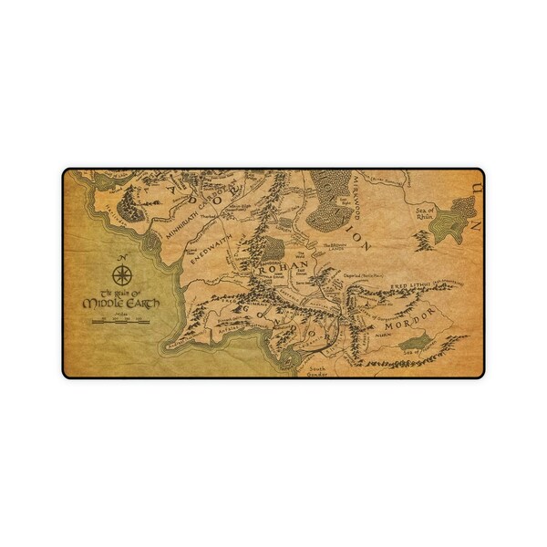 Lord of the Ring Desk Mat - Etsy