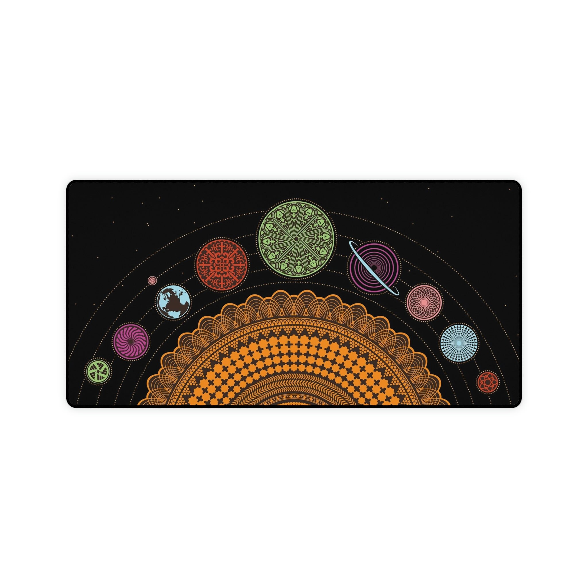 Solar System Planetary Alignment Mouse Pad Large Gaming - Etsy