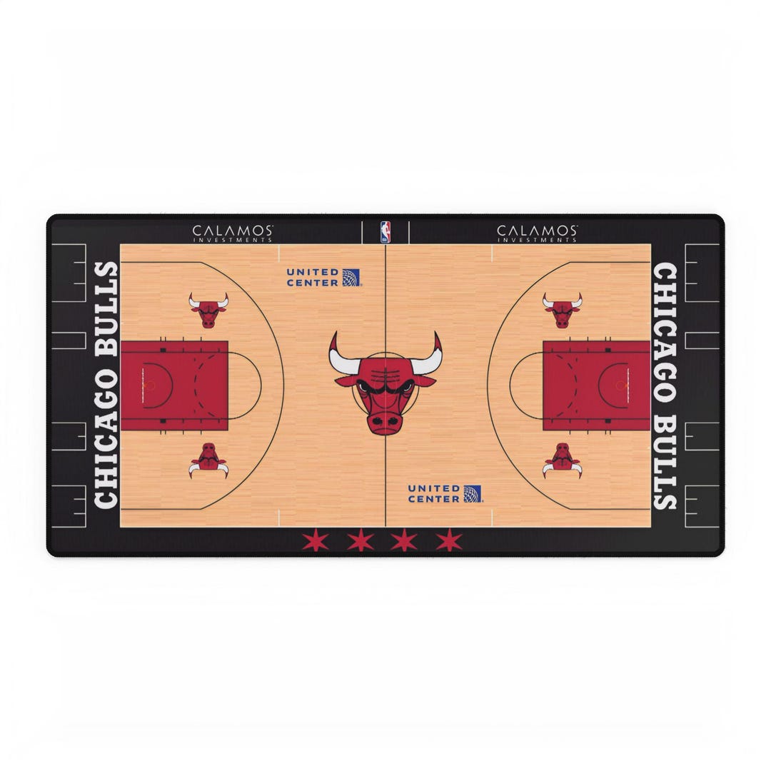 NBA Chicago Bulls, Chicago Bulls United Center Mouse Pad, Large Gaming ...