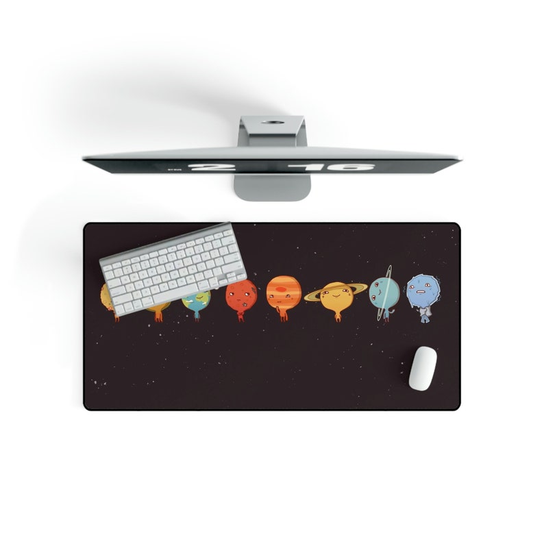 Planet Pals. Solar System Mouse Pad, Large Gaming Mousepad, Gaming Desk ...