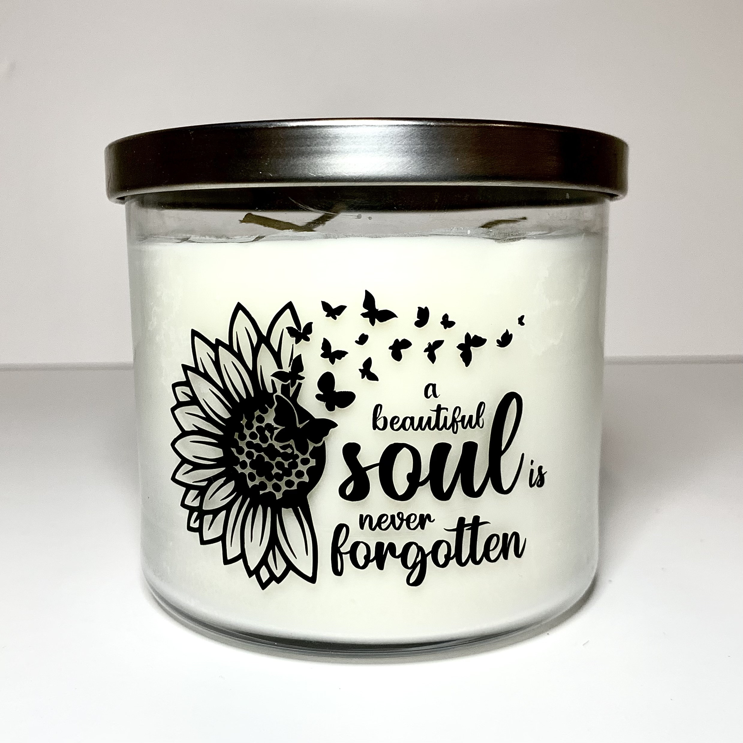 SVG File: A Beautiful Soul is Never Forgotten - Cricut, Silhouette ...