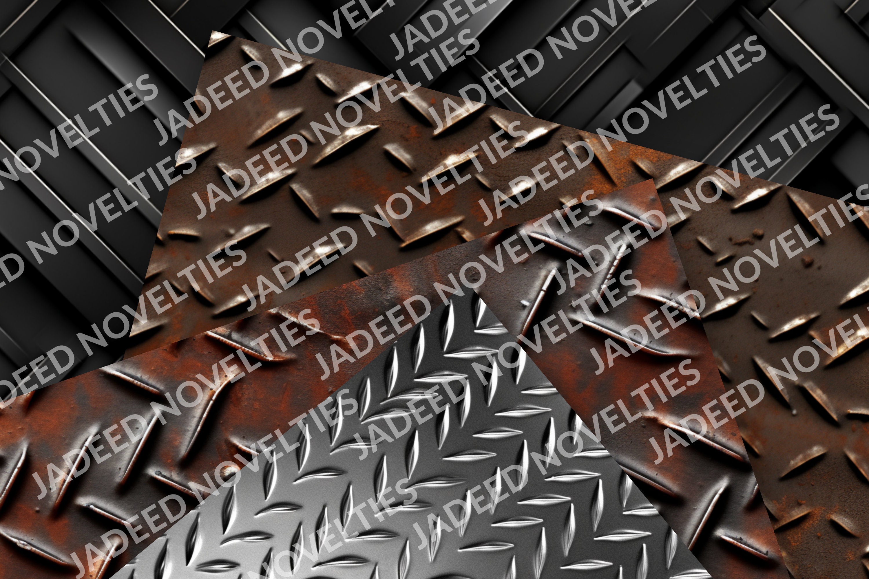 Black Metallics Digital Paper | Brushed Metal | Grey Black Digital ...