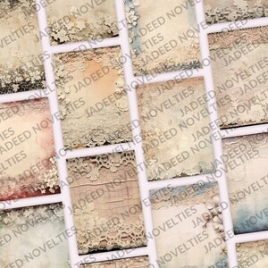 Vintage Pink Lace Paper, Tattered Lace Printable Paper, Antique Paper ...