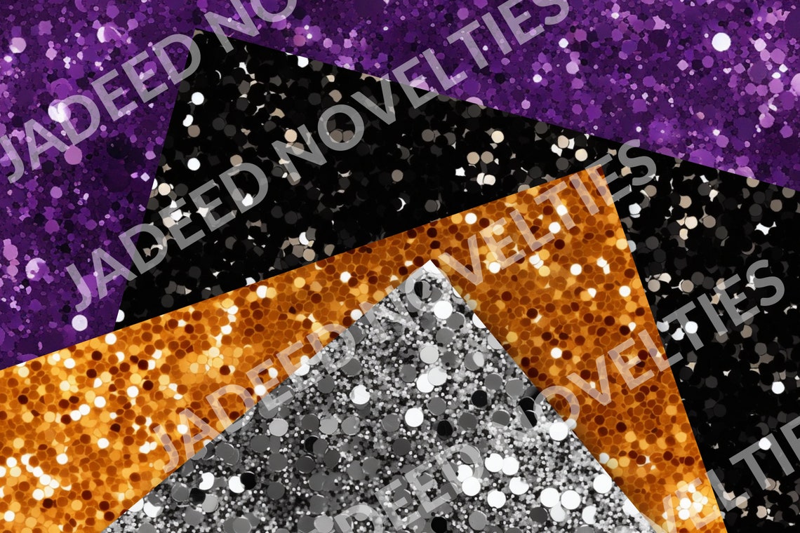 Glitter Digital Paper | Ombre Digital Glitter | Rainbow Glitter ...