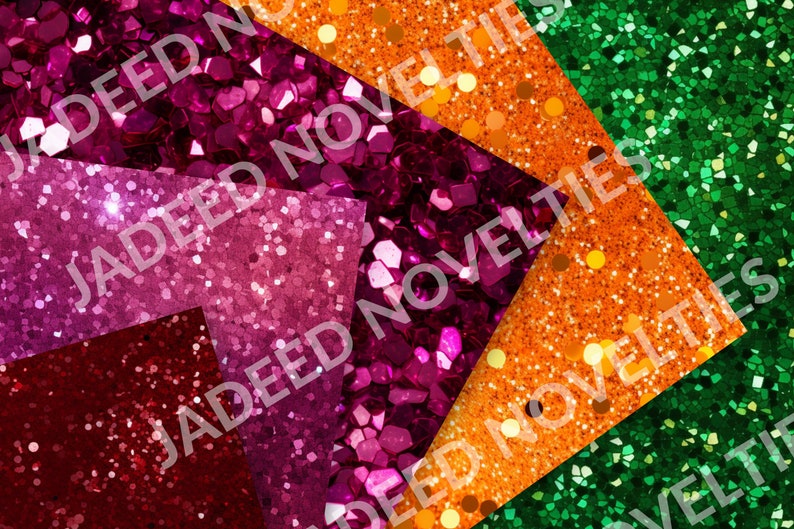 Glitter Digital Paper | Ombre Digital Glitter | Rainbow Glitter ...