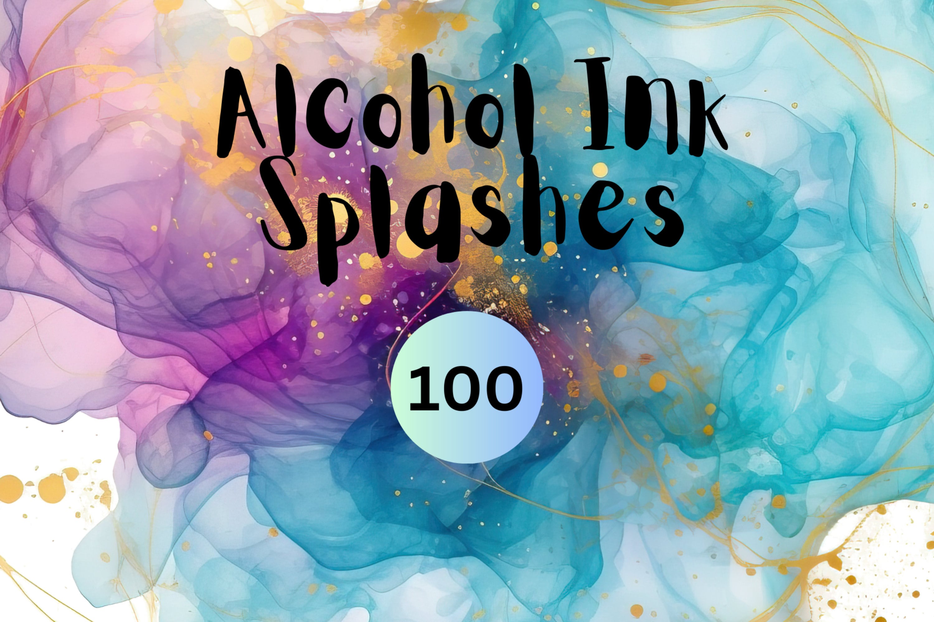 360 Watercolor Digital Paper Alcohol Ink | Watercolor Clipart ...