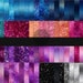 Glitter Digital Paper | Ombre Digital Glitter | Rainbow Glitter ...