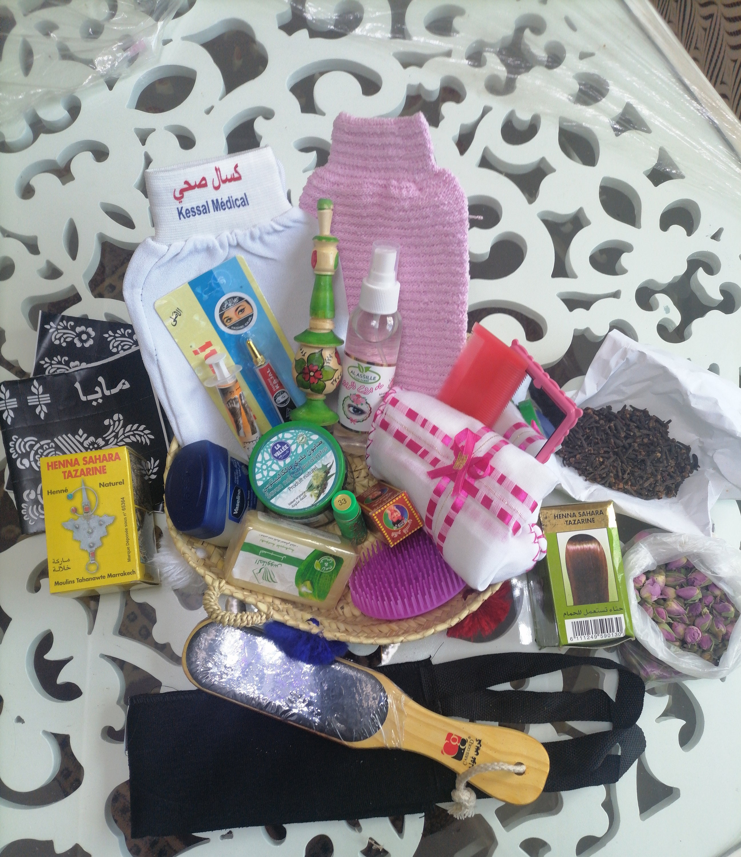 Moroccan Hammam Big Pack, Moroccan SPA Products Set, Moroccan Cosmetics ...