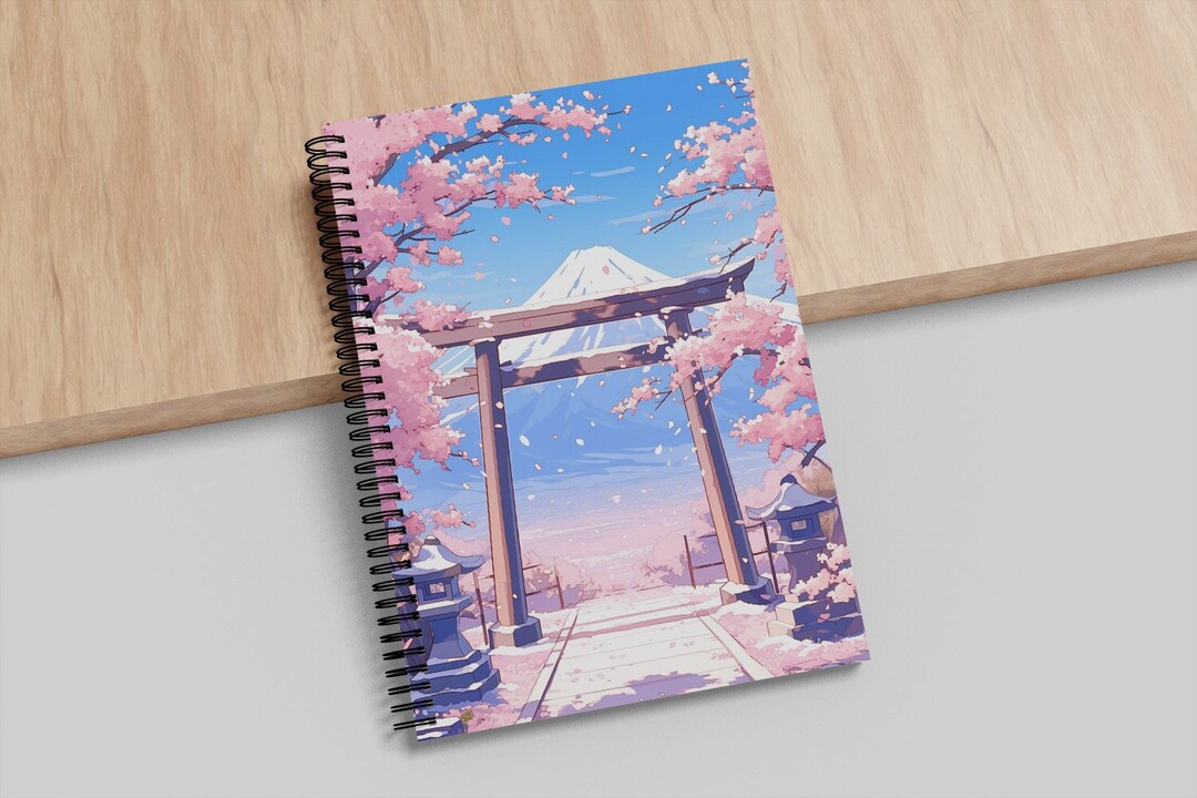 Japanese Stationery Cute Kawaii Stationary Spiral Notebook Diary Cute ...