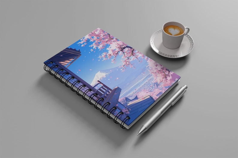 Japanese Stationery Cute Kawaii Stationary Spiral Notebook Diary Cute ...