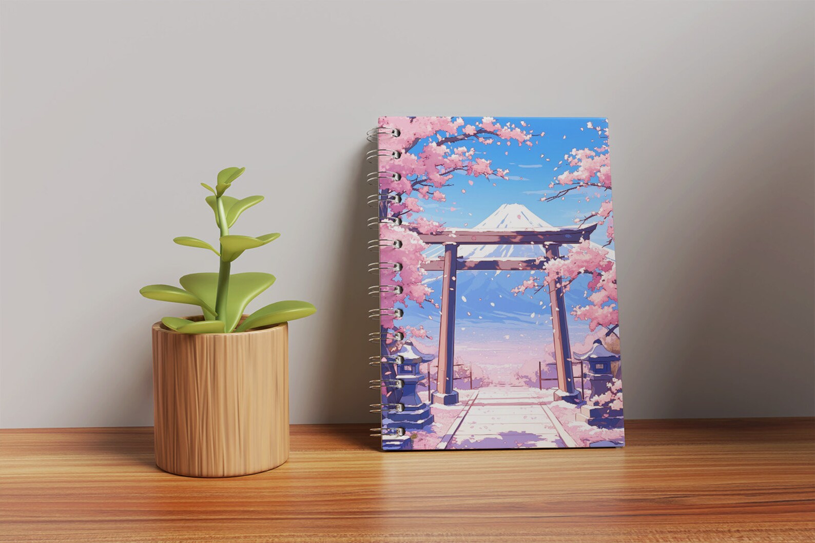 Japanese Stationery Cute Kawaii Stationary Spiral Notebook Diary Cute ...