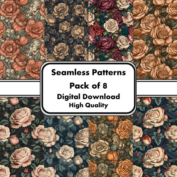 Vintage Rose Patterns