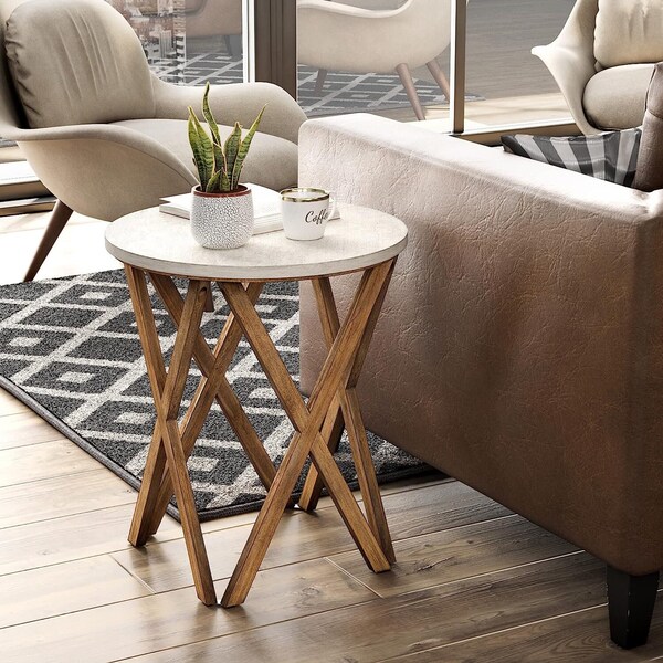 Rustic Side Table - Etsy