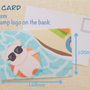 Swimming in the Ocean Stationary Set, Sticker Sheet, Memo Pad, Post ...