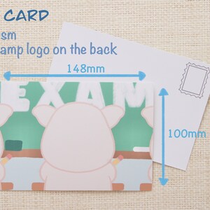 Examination Stationary Set, Sticker Sheet, Memo Pad, Post Card, Freebie ...