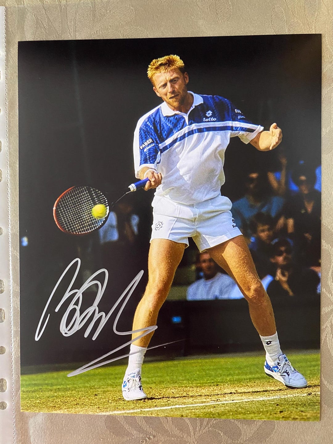Boris Becker Signed 8x10 Photo With COA - Etsy