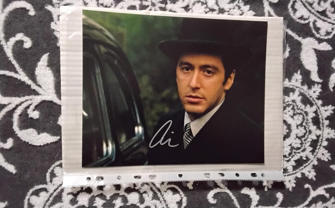 Al Pacino Hand Signed 8x10 Photo With COA - Etsy