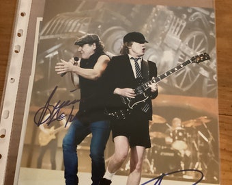 Angus Young of AC/DC Ernie Ball Print Advertisement - Etsy