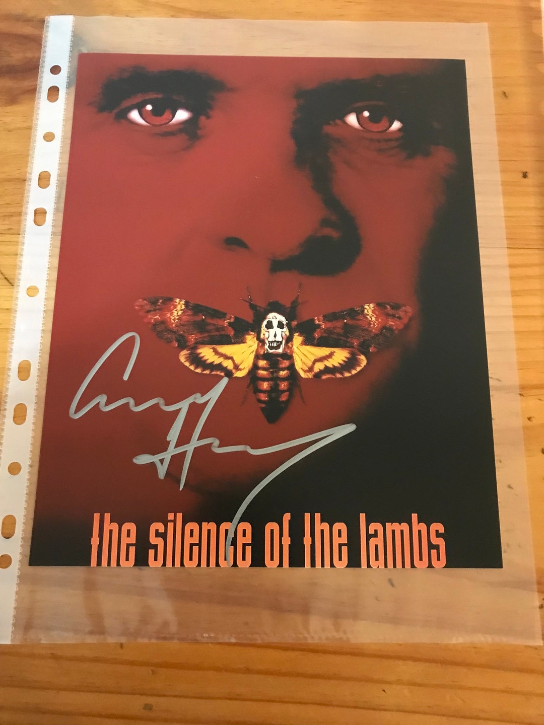 Anthony Hopkins Hand Signed 8x10 Photo With COA - Etsy