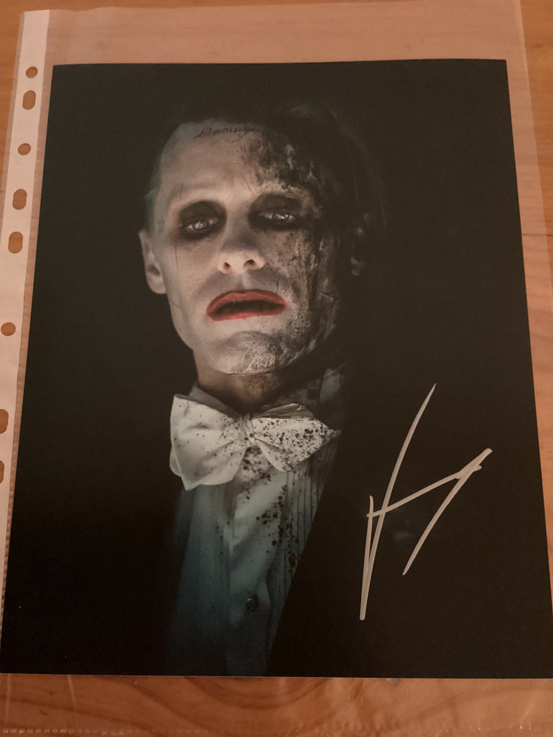 Jared Leto Suicide Squad Hand Signed 8x10 Photo With COA - Etsy