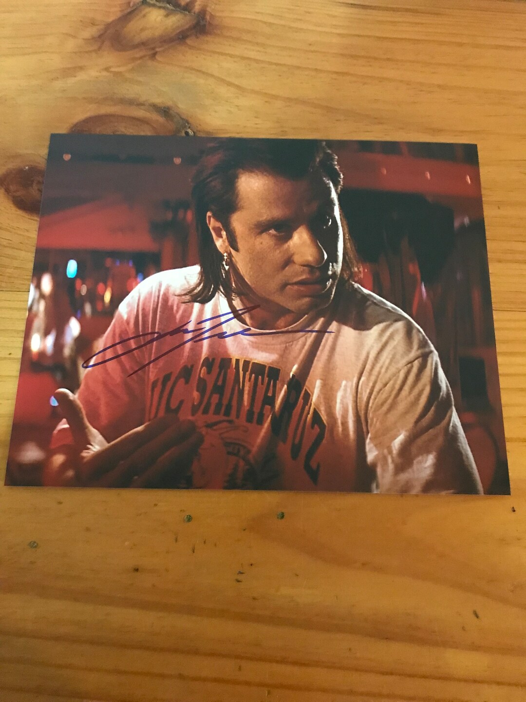 John Travolta Pulp Fiction Hand Signed 8x10 Photo With 2 COA - Etsy