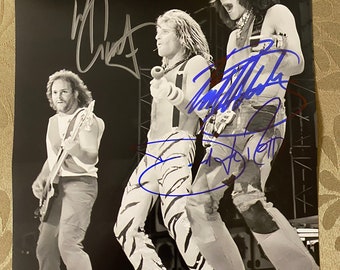 DAVID LEE ROTH Signed Photo Van Halen W/coa - Etsy