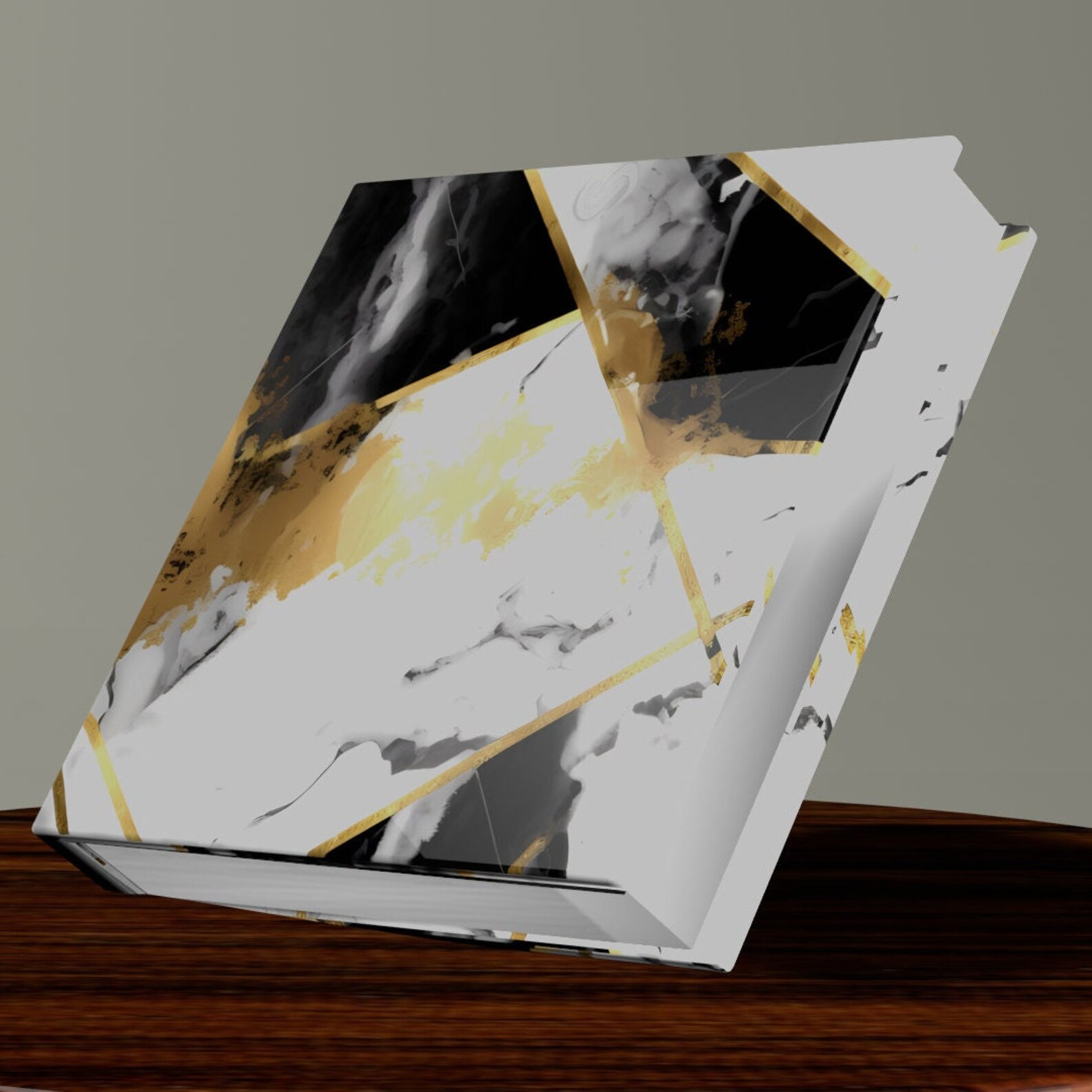 Seamless Gold Black and White Marble Digital Paper Pack - Seamless ...