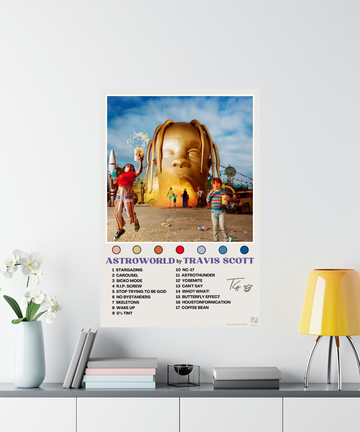 Travis Scott Astroworld Poster Instant Digital Download SVG, PNG, JPEG ...