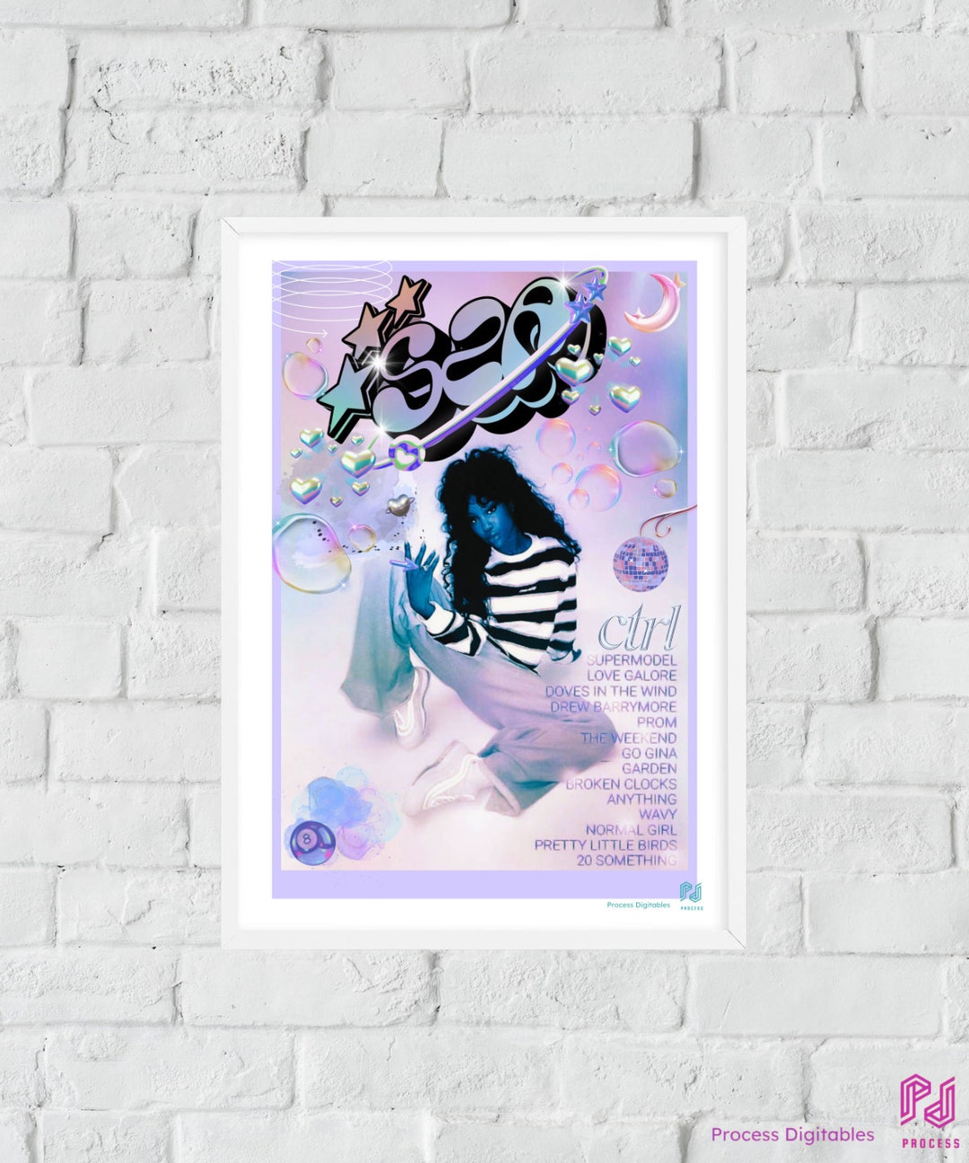 Sza Poster SVG, PNG, JPEG, Instant Download Digital Cut Files ...