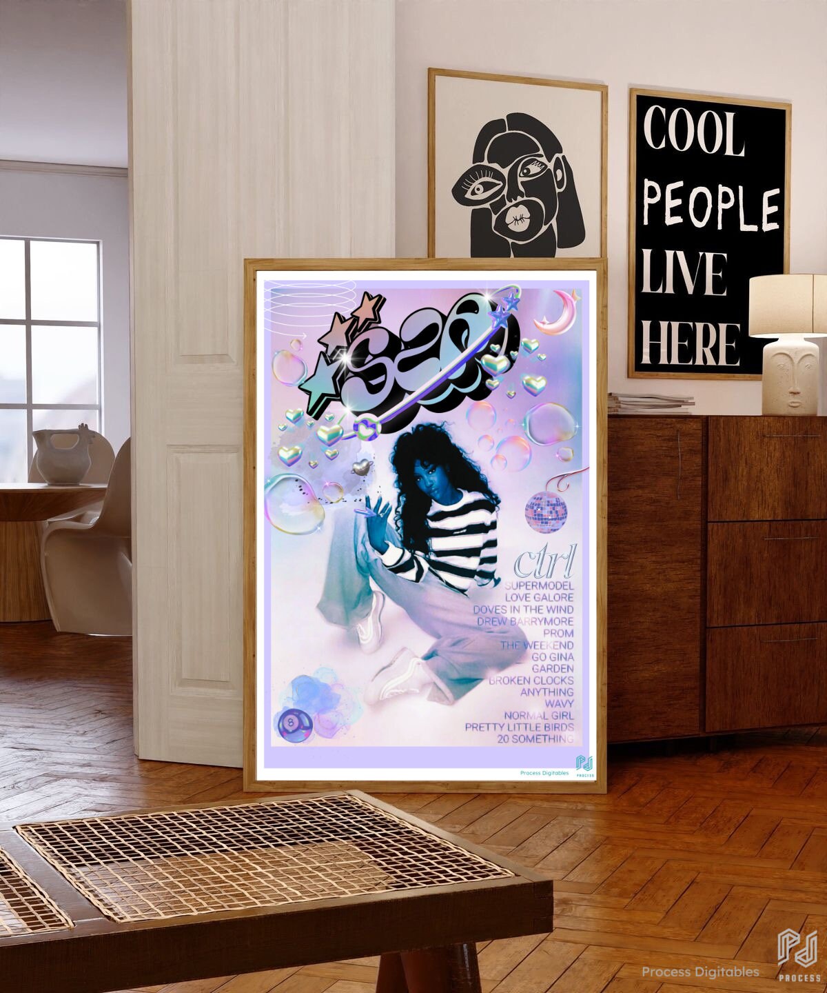 Sza Poster SVG, PNG, JPEG, Instant Download Digital Cut Files ...