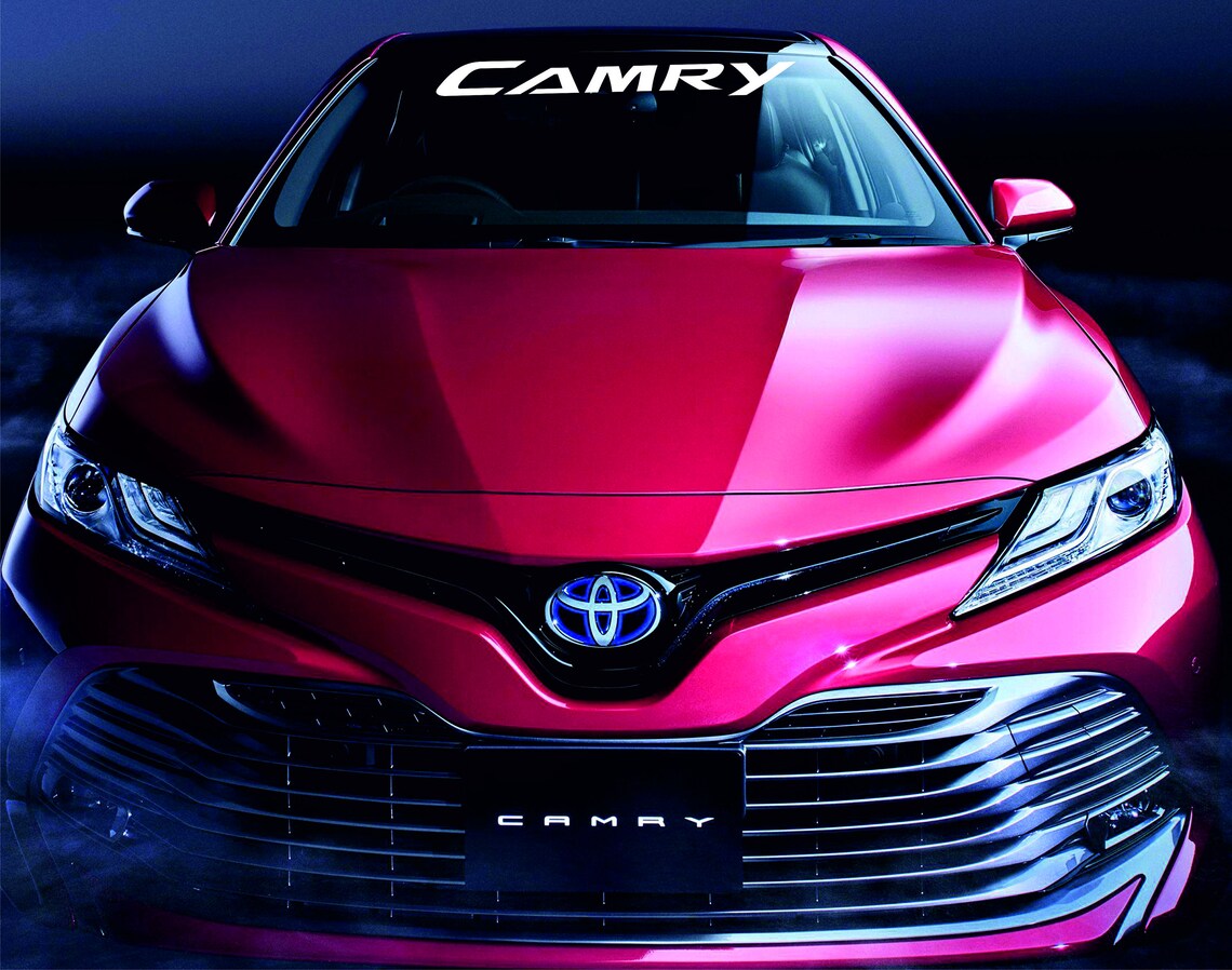 Camry Vinyl Decal Sticker Window Windshield Banner,toyota Camry Decal ...