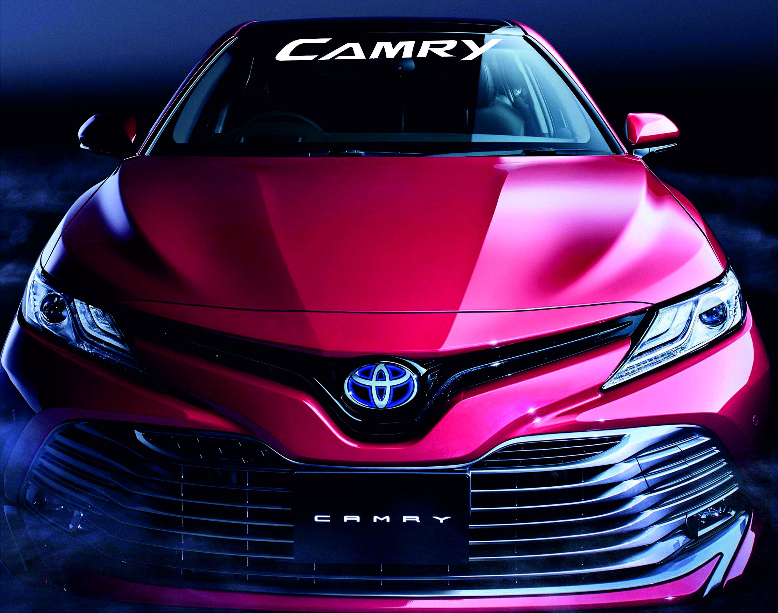 Camry Vinyl Decal Sticker Window Windshield Banner,toyota Camry Decal ...